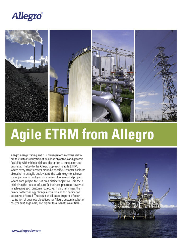 Agile ETRM from Allegro | PDF | Agile Software Development | Software ...