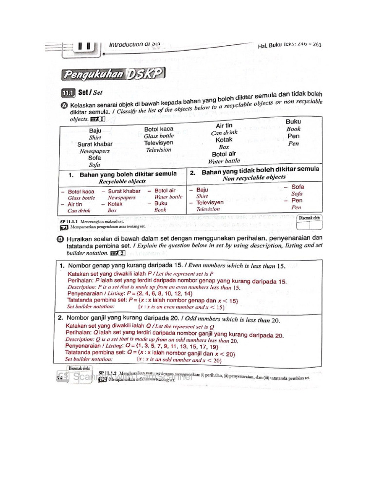 Bab 12 Set | PDF