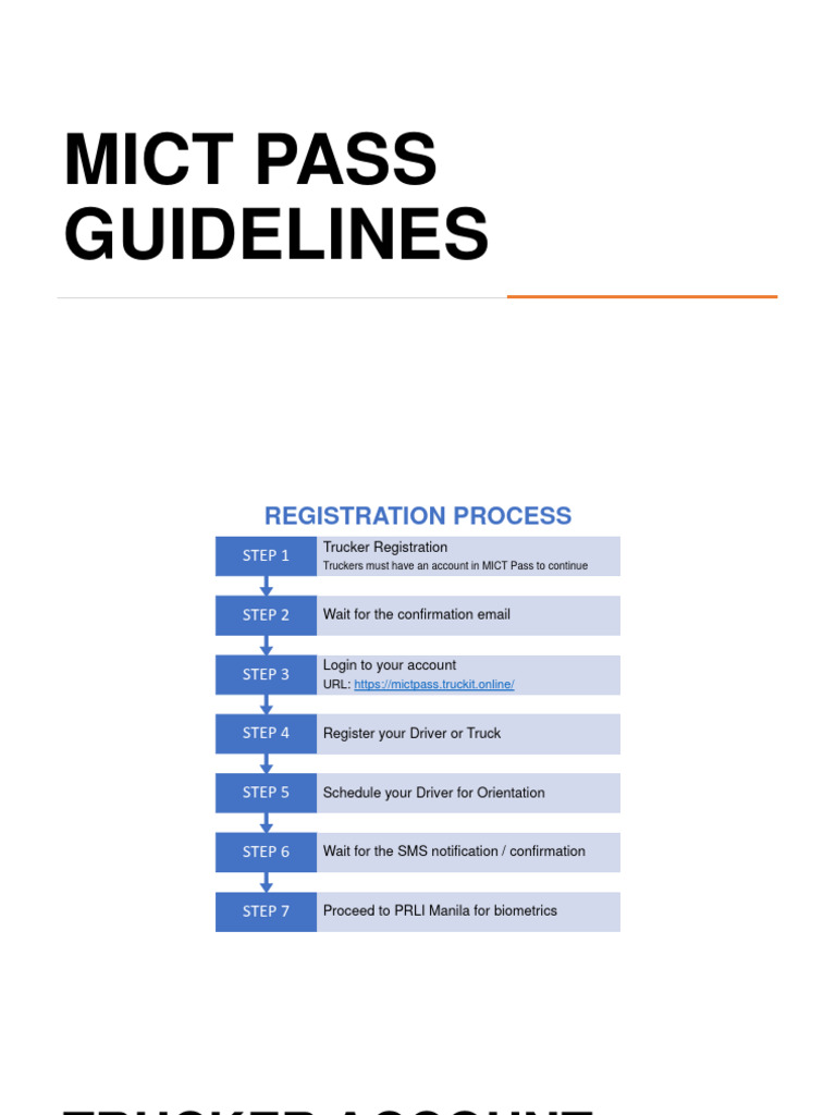 Mict Pass Guidelines (1) | Download Free PDF | Internet | World Wide Web