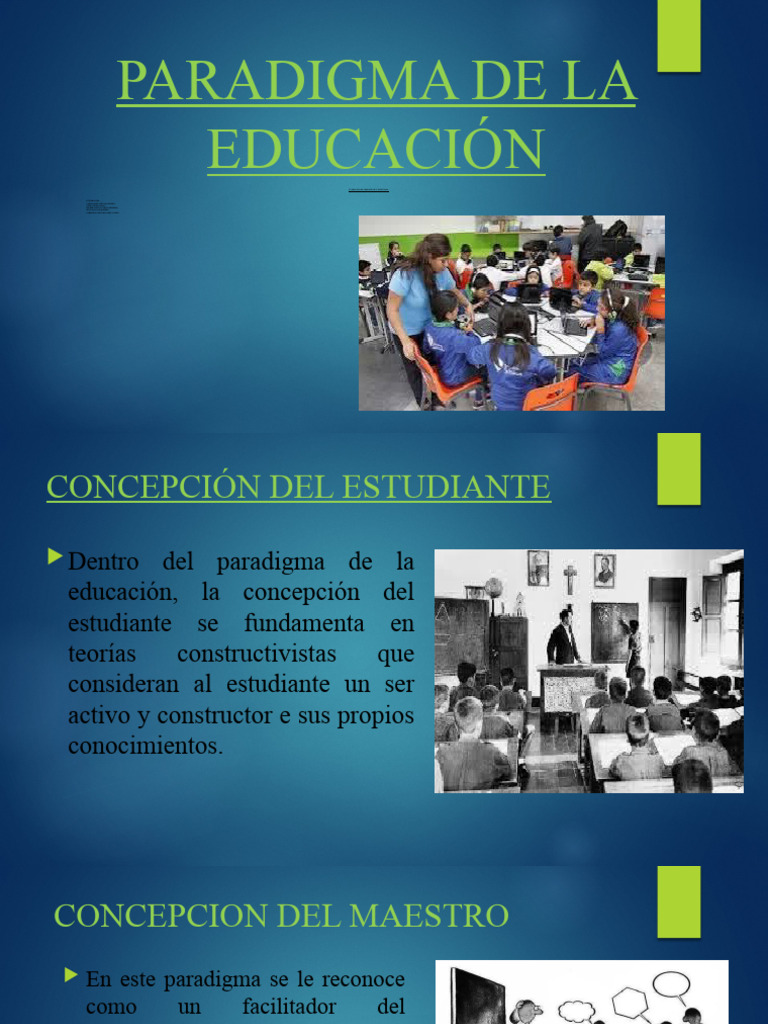 Paradigma de La Educación02 | PDF | Crecimiento personal y profesional