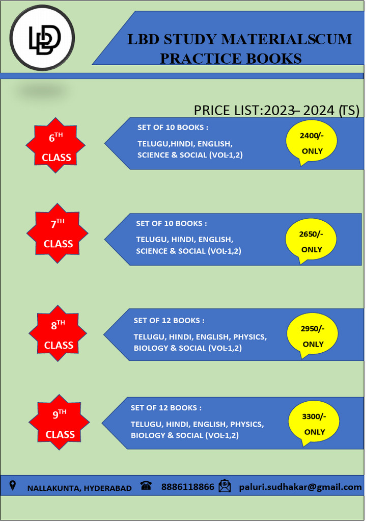 TS SM Price List 2023 | PDF | Foreign Language Studies