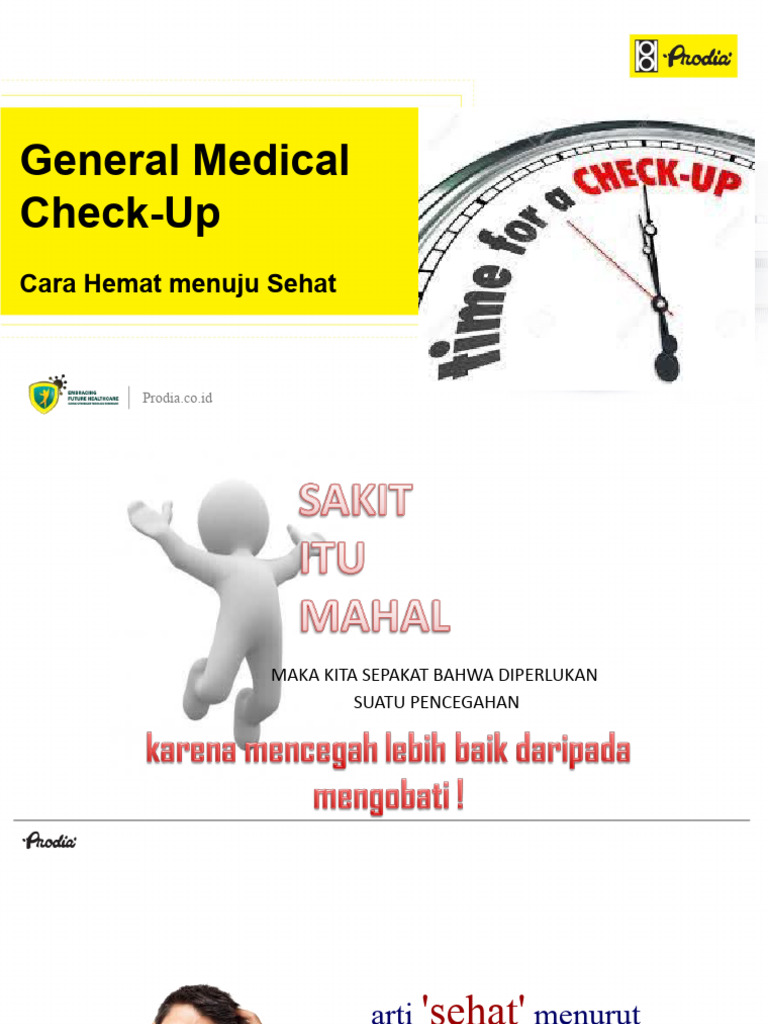 Pentingnya Medical Check Up | PDF