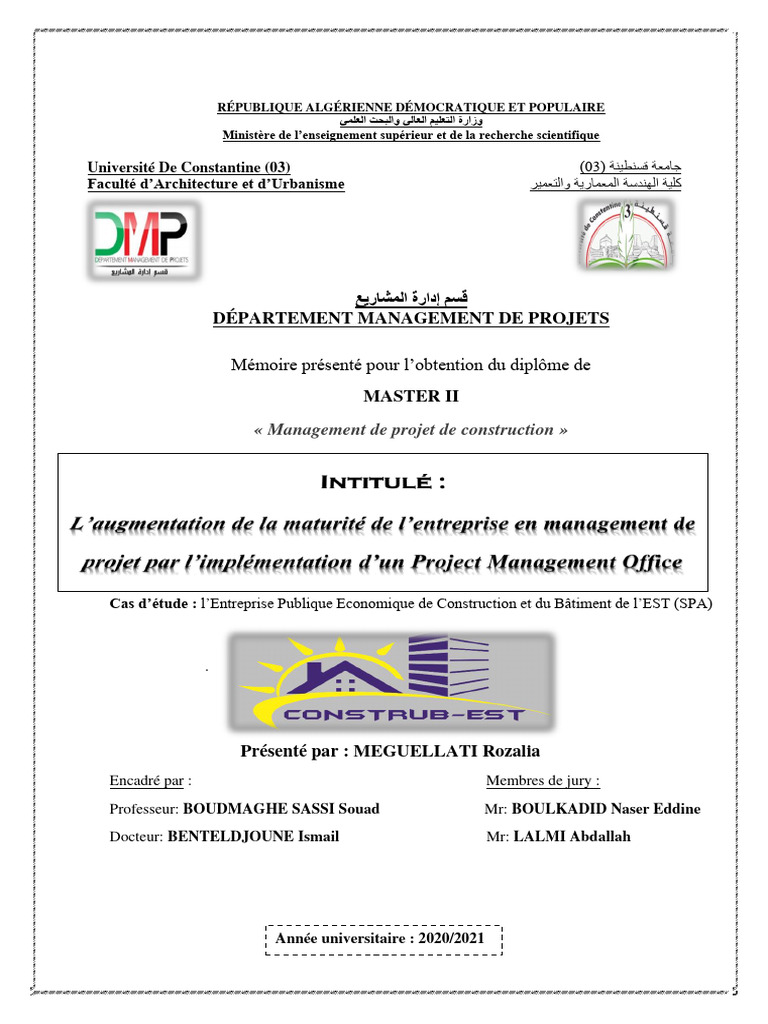 Soutenance | PDF | Direction | Planification
