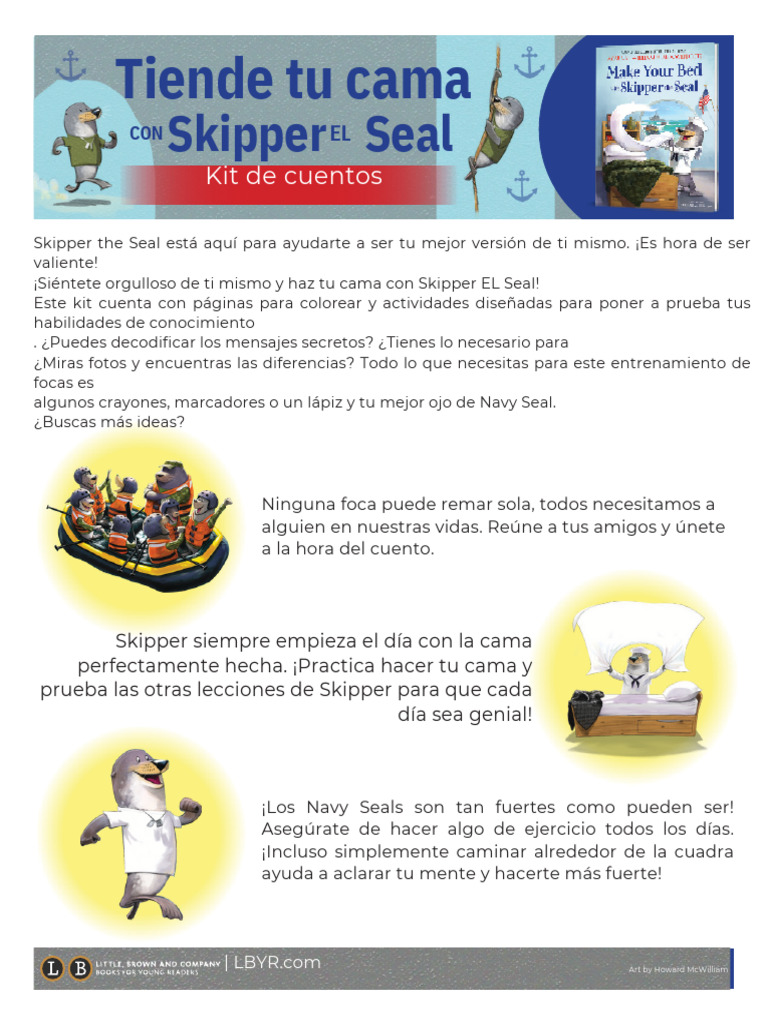 Colorea con Skipper el Seal | PDF