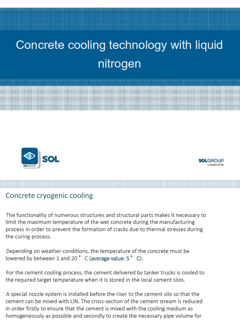 Concrete Cooling | PDF
