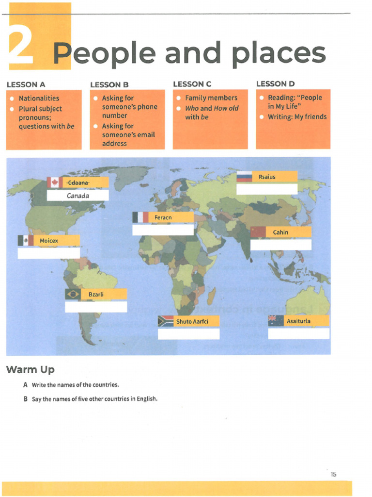Four Corners 1 Student Book Page 23-25 | PDF