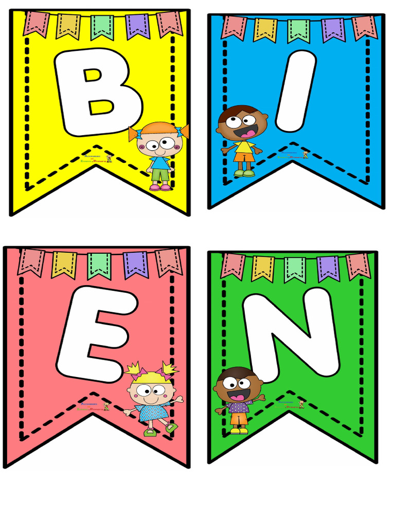 Banderines Bienvenidos | PDF