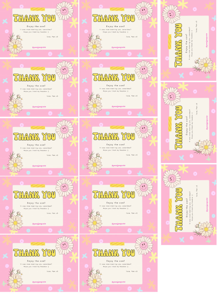 Freebies Ty Card | PDF