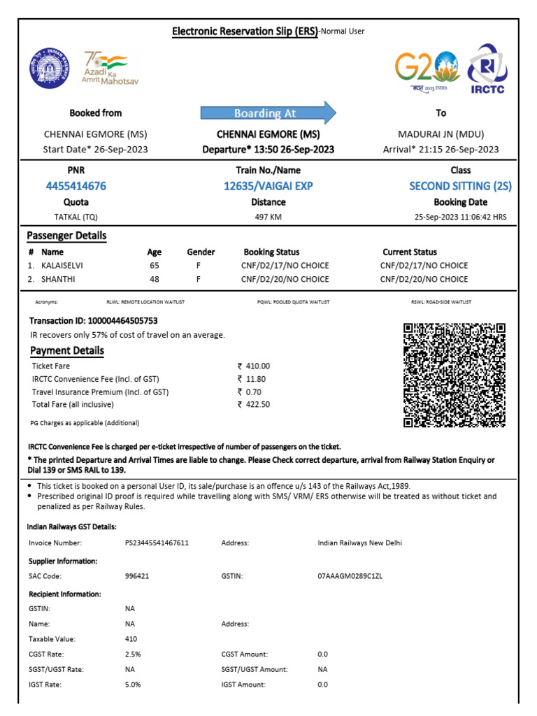 Sample train ticket | Download Free PDF | Identity Document