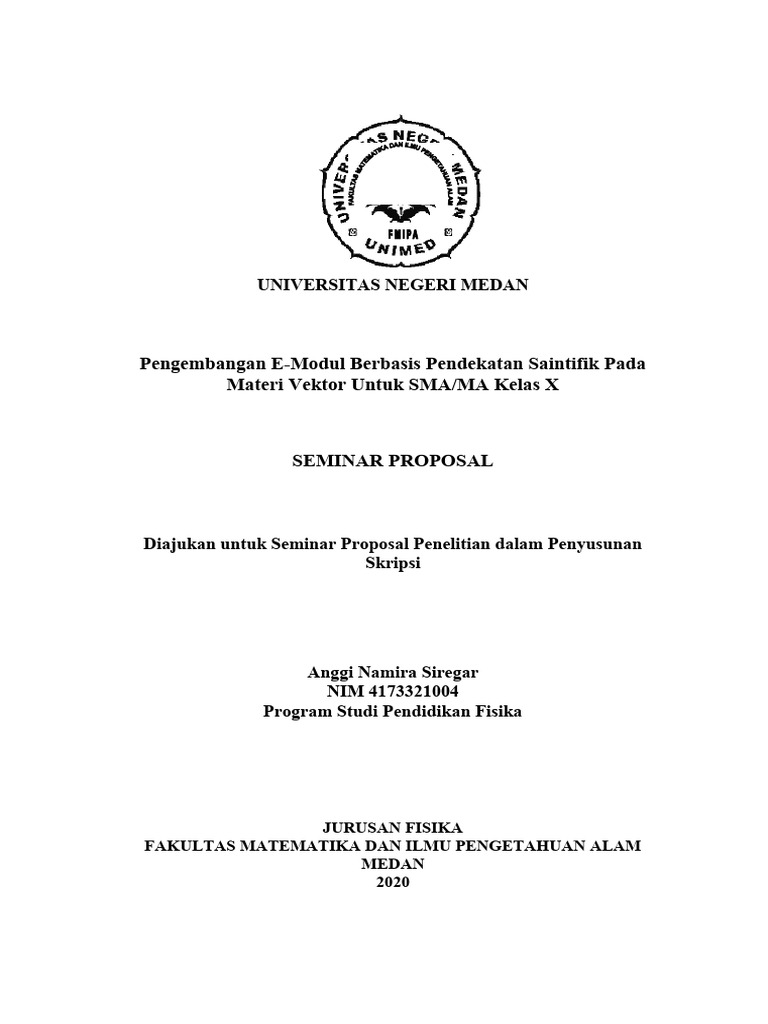 Proposal Anggi Namira Siregar - Fix | PDF