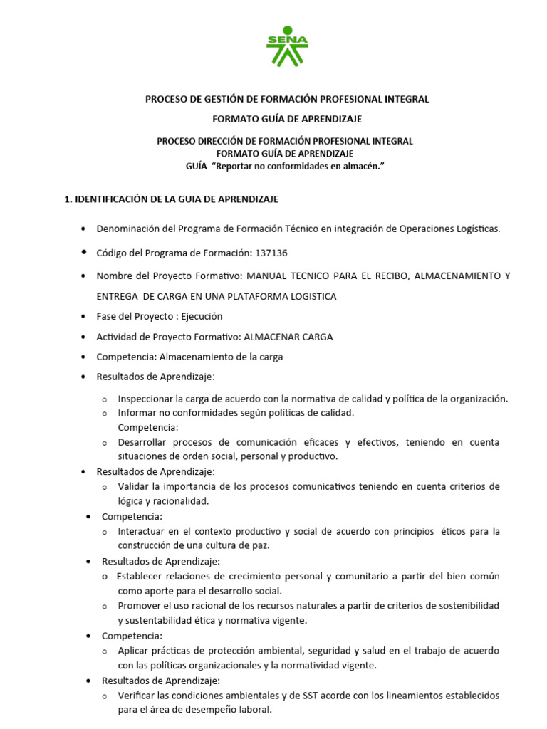 GFPI-F-135_V04_GUIA_DE_APRENDIZAJE 3.2d _Informar no conformidades en el area de almacenamiento ...