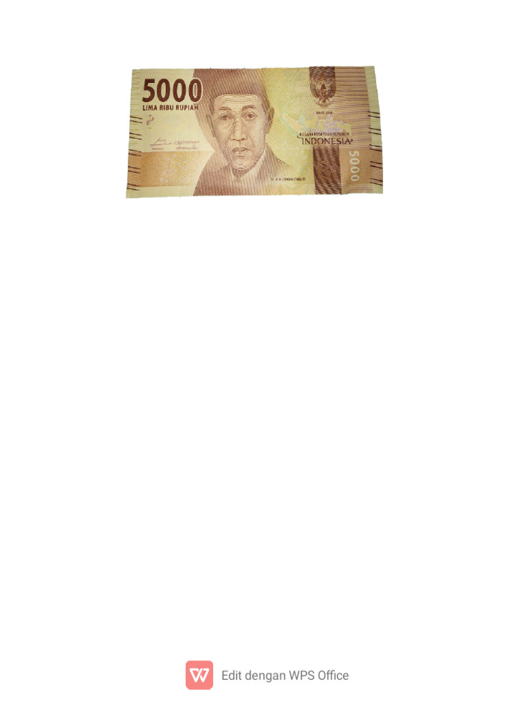 Uang 5rb Rupiah-WPS Office | PDF