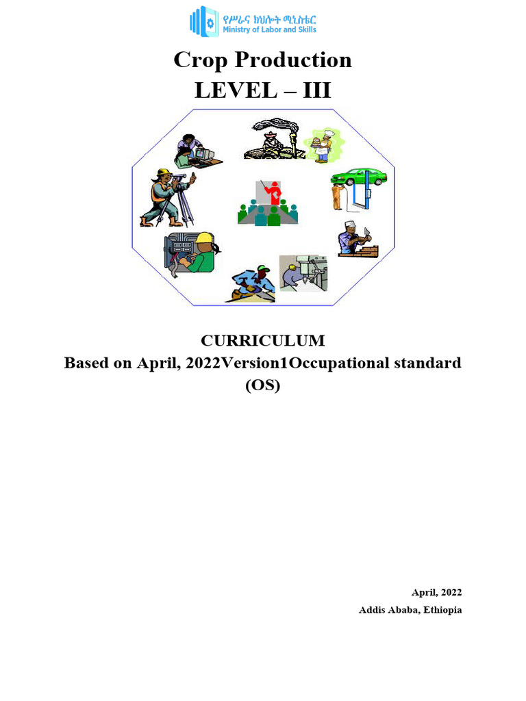 Crop Production L-Iii Final Curriculum | PDF | Sowing | Educational ...