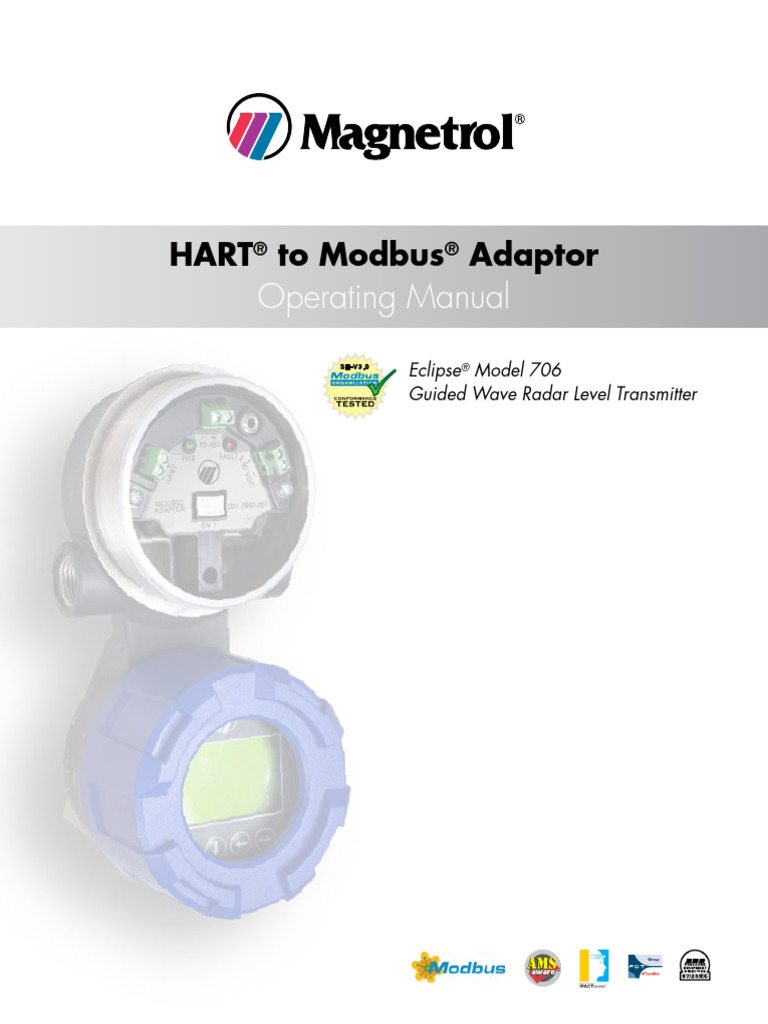 Magnetrol Eclipse 706 Instrukcja Modbus en | PDF | Usb | Computer Science