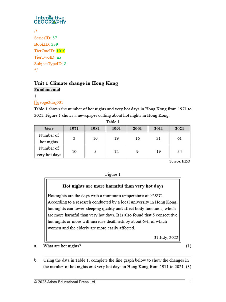 E2 5 Data Response Eng-4 | PDF | Greenhouse Gas | Climate Change