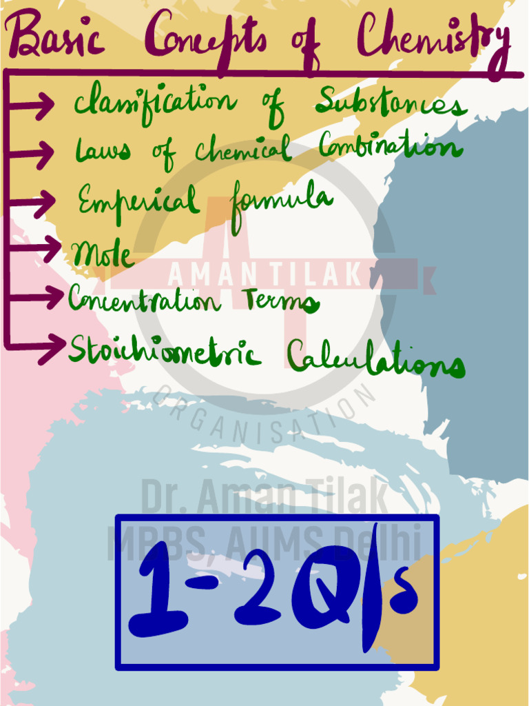 Mole Concept | PDF | Mole (Unit) | Chemical Compounds