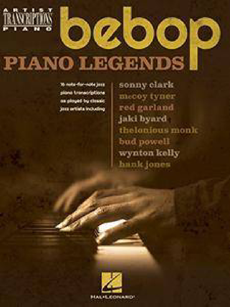 Bebop Piano Legends (Artist Transcriptions Piano) | PDF