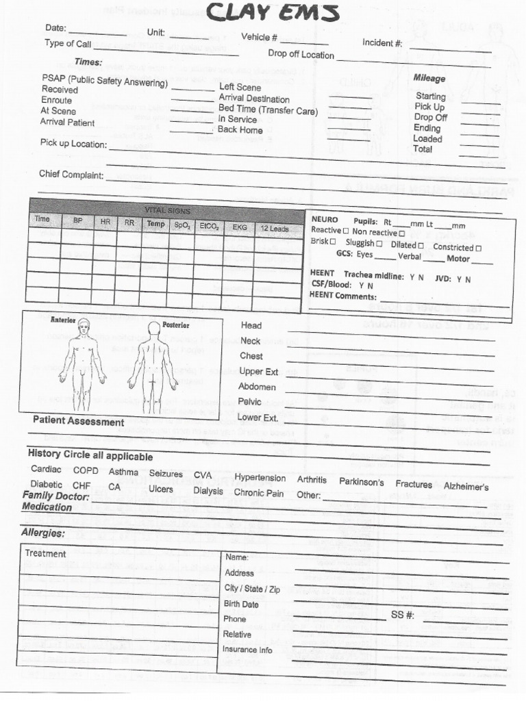 PT - Hand Off Form | PDF