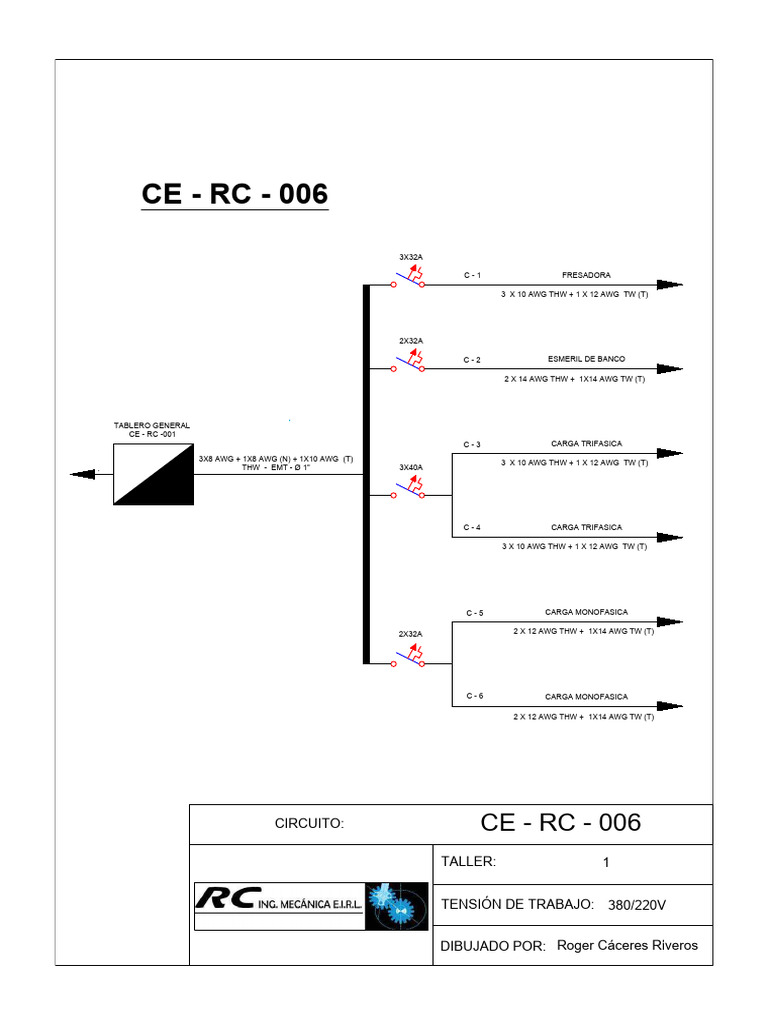 CE - RC - 006-Modelo | PDF | Ciencia y matemática