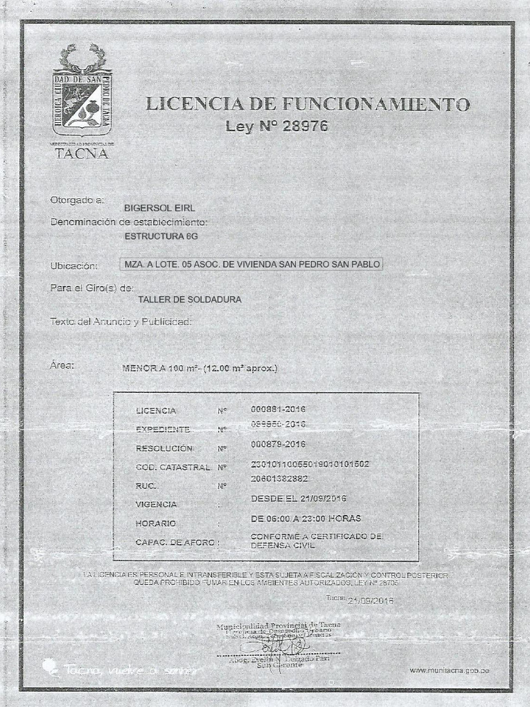 LICENCIA | PDF