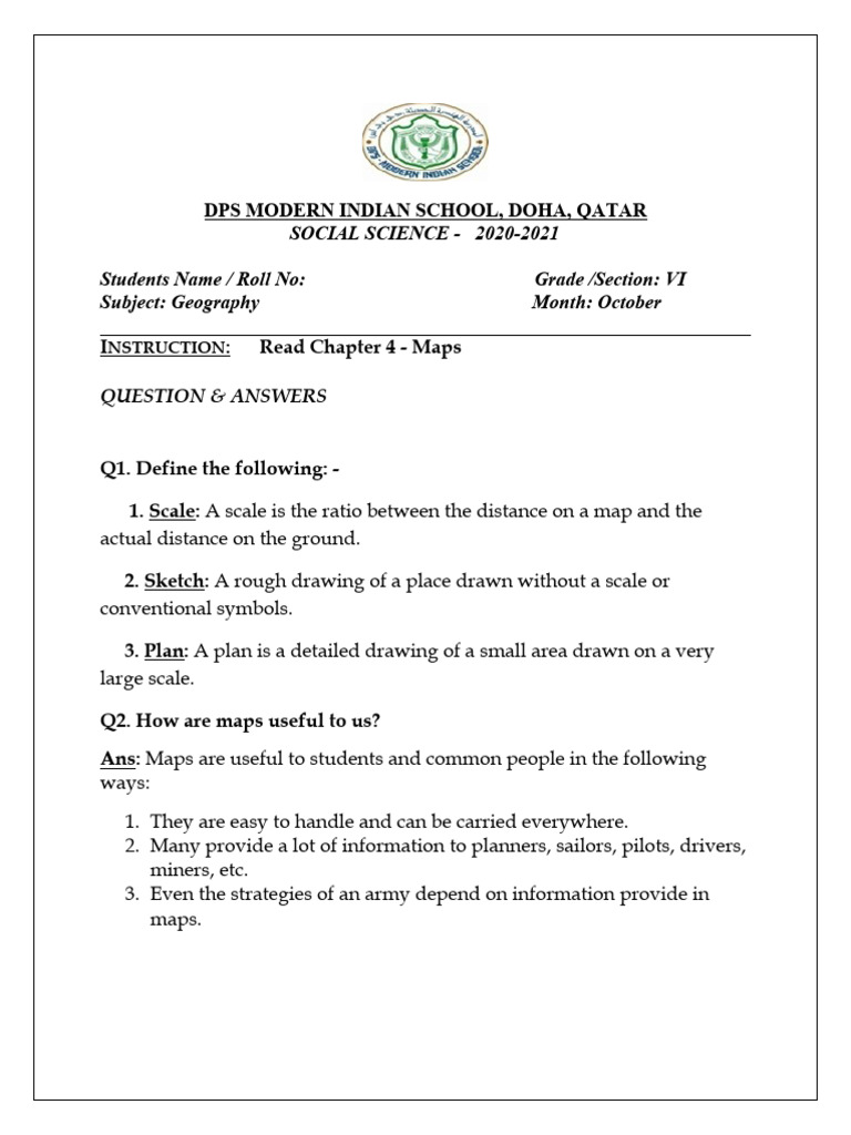 Notes Maps | PDF | Map | Geography