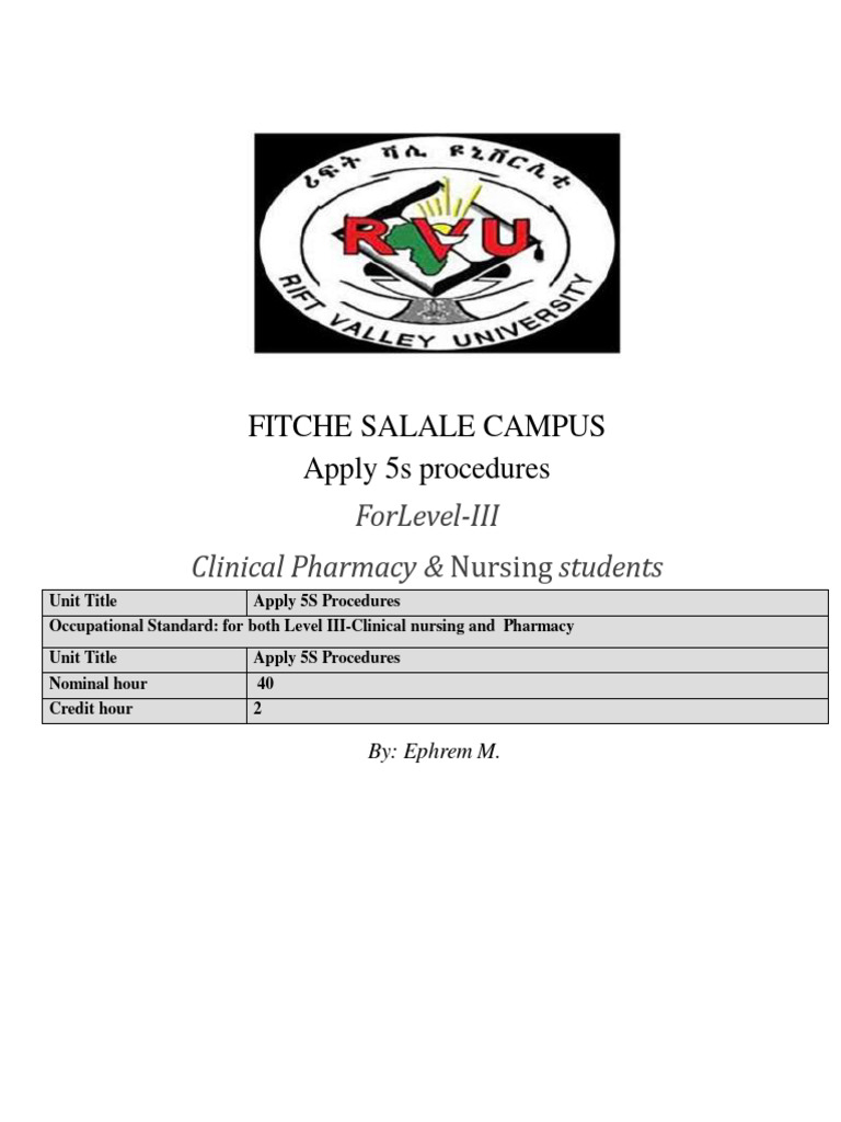 Apply 5s Procedure - 091644 | PDF | Occupational Safety And Health ...