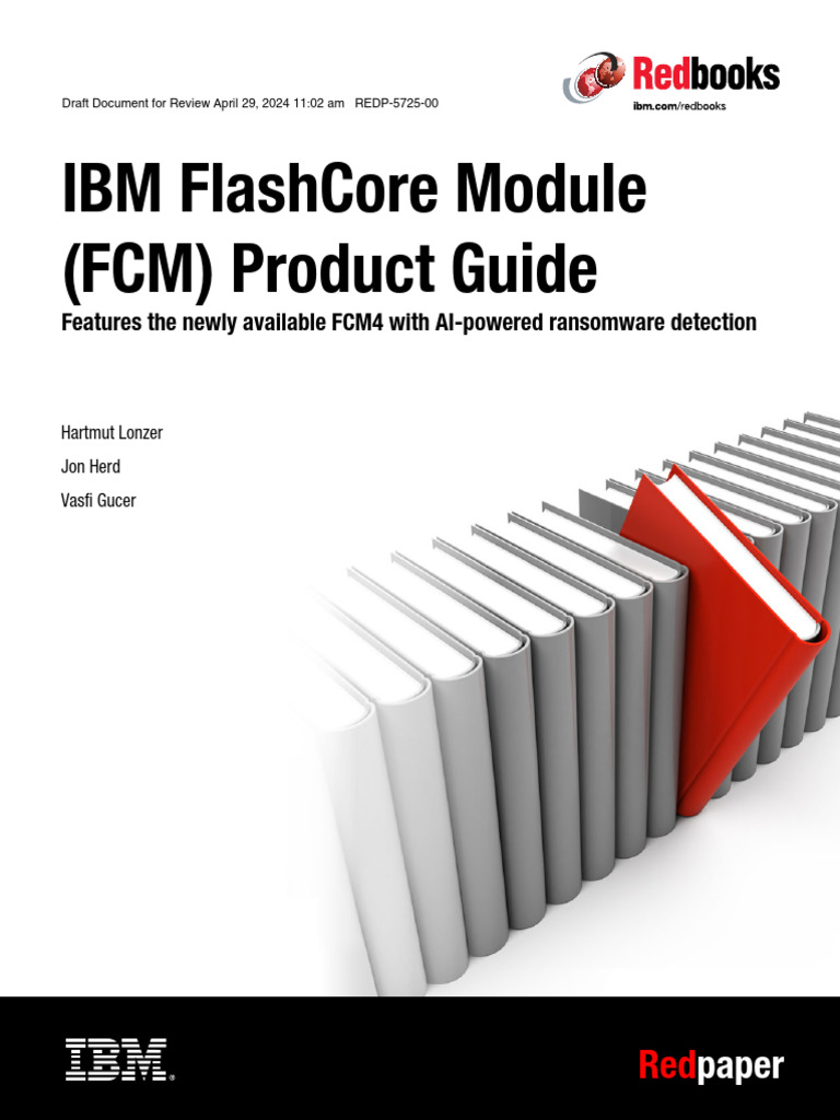 IBM FlashCore Module (FCM) Product Guide | PDF | Flash Memory | Computing