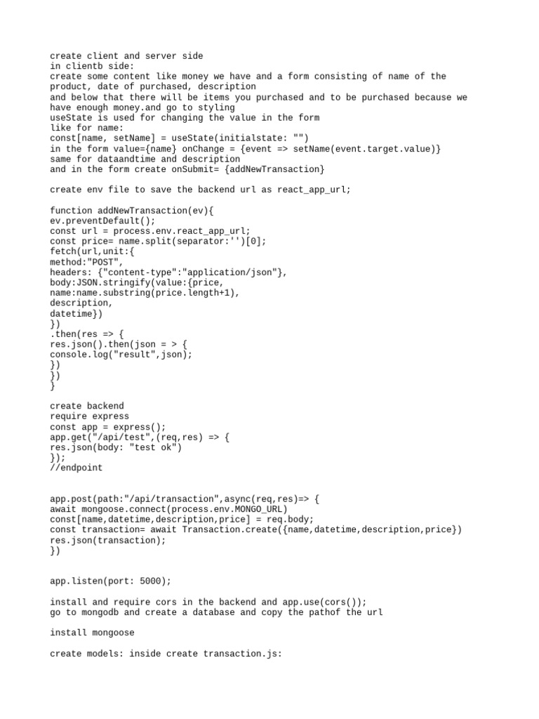 moneyTracker | Download Free PDF | Information Technology Management ...