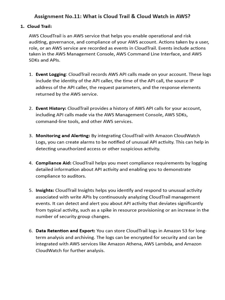 Cloud Computing Assignment-11 | PDF | Amazon Web Services | Cloud Computing