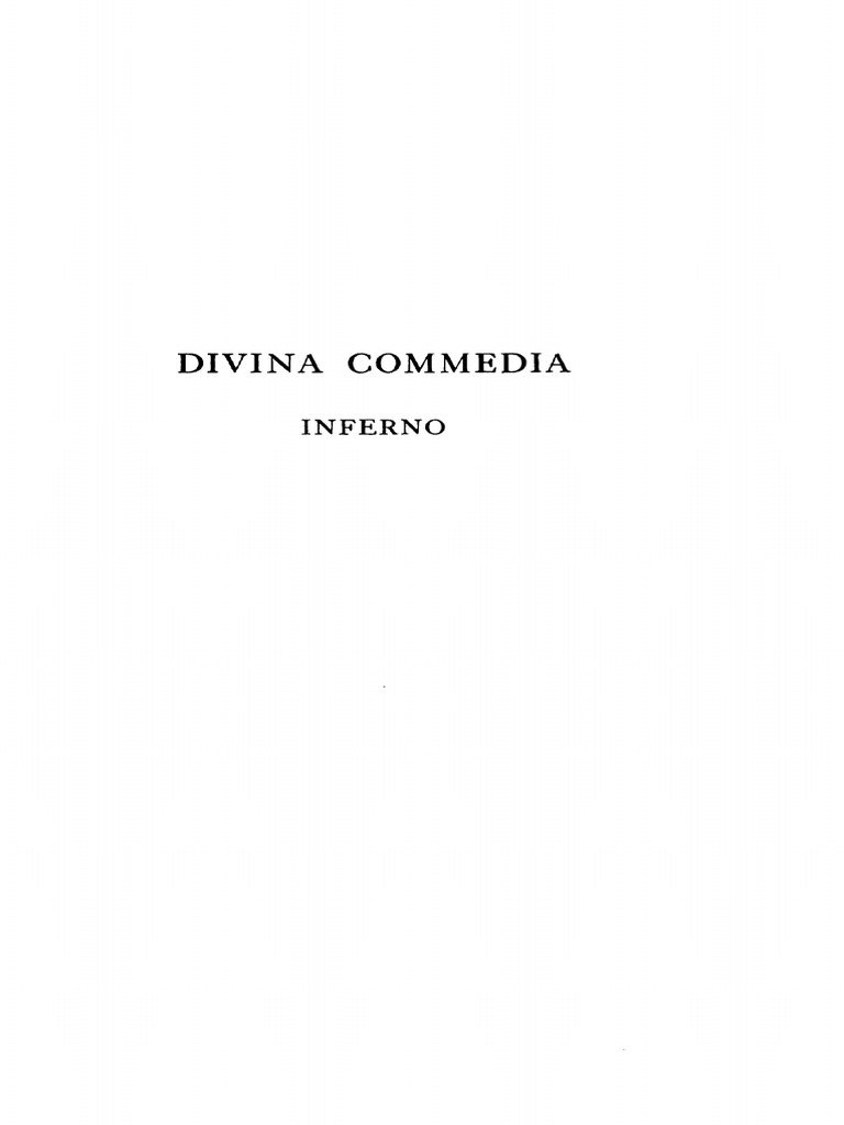 Divine Comedy | PDF