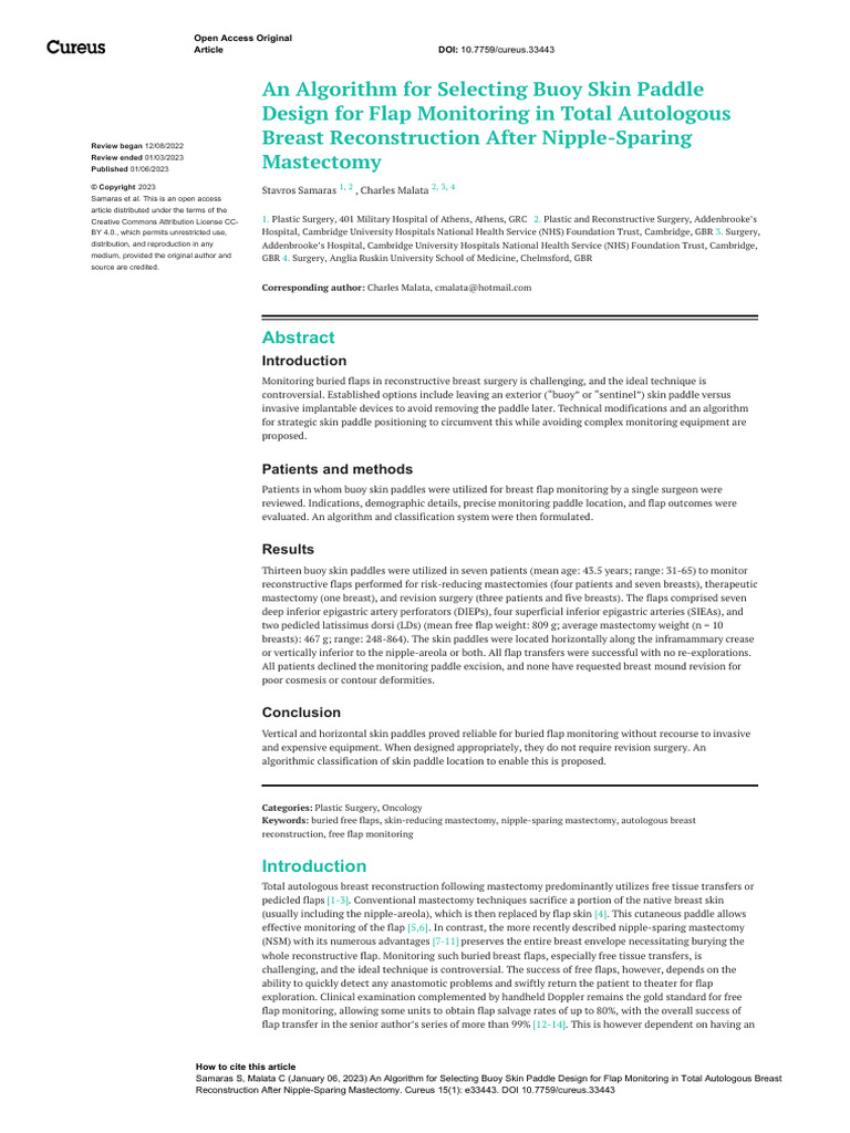 An Algorithm For Selecting Buoy Skin Paddle Design For Flap Monitoring ...