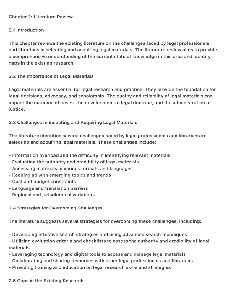 Chapter 2: Literature Review | PDF | Librarian | Computer Security