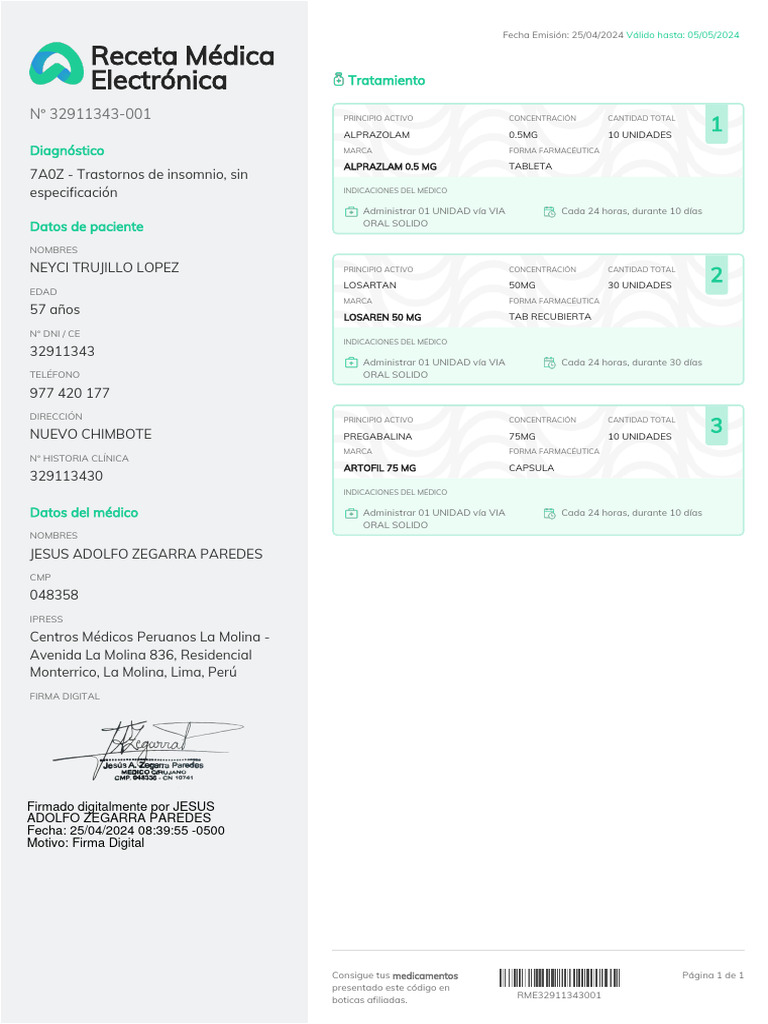 32911343-001 Signed | PDF | Medicamentos con receta | Cuidado de la salud