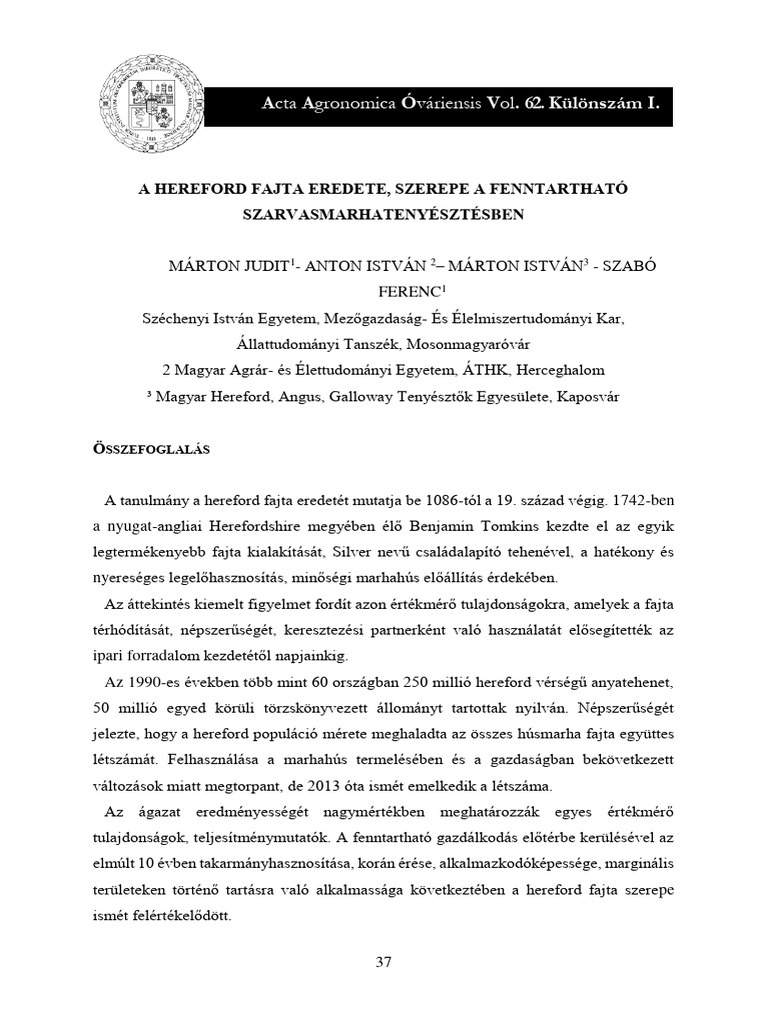 EPA03114 Acta Agronomica Ovariensis 2021 KSZ 1 037-061 | PDF