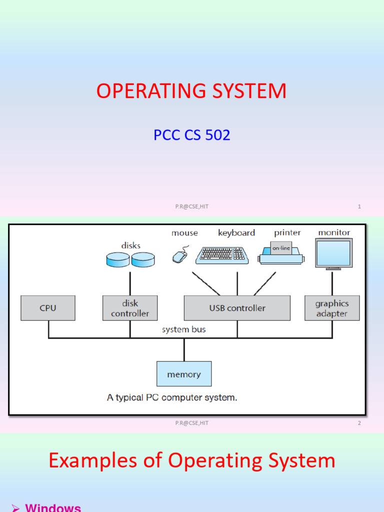 LECTURE-1 | Download Free PDF | Operating System | Booting