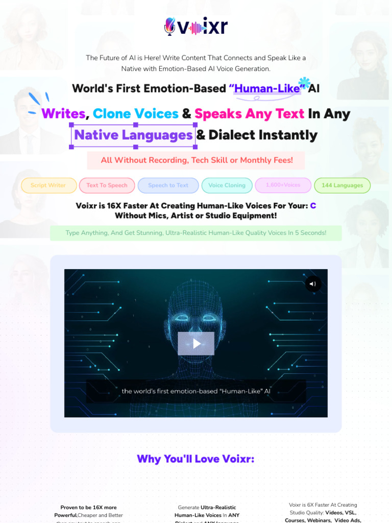 World's First Emotion-Based "Human-Like" AI Voice Generation | PDF ...