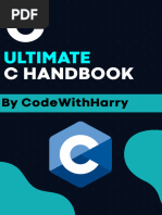 The Ultimate Python Handbook | PDF | Control Flow | Method (Computer Programming)