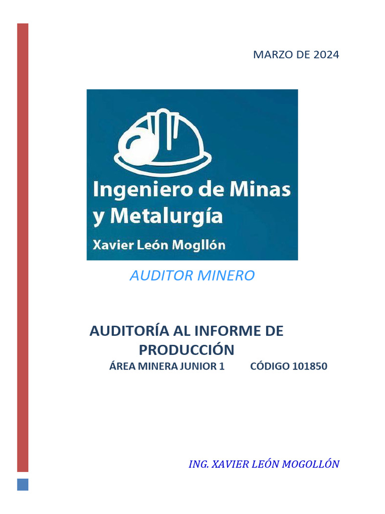 IAM Junior 2S 2023 | PDF | Minería | Valle