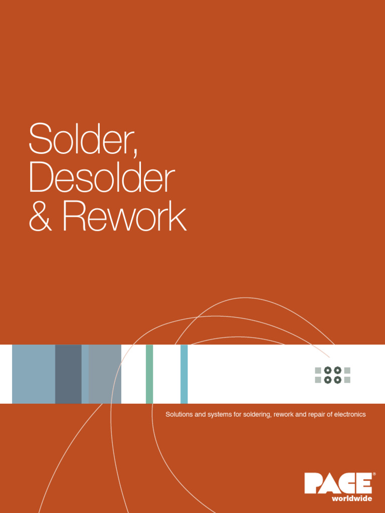 PACE-SolderDesolder Final | PDF | Soldering | Electrical Engineering