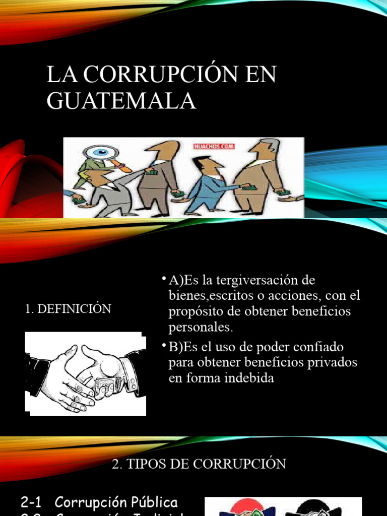 La Corrupción | PDF | Corrupción política | Corrupción