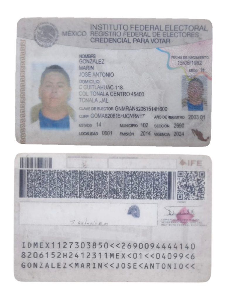 Ine. Jose Antonio Gonzalez Marin | PDF