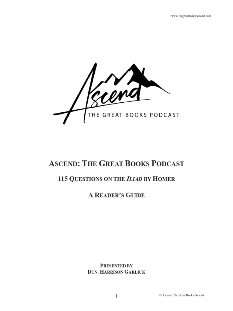 Ascend Iliad Guide 2024 | PDF | Helen Of Troy | Iliad