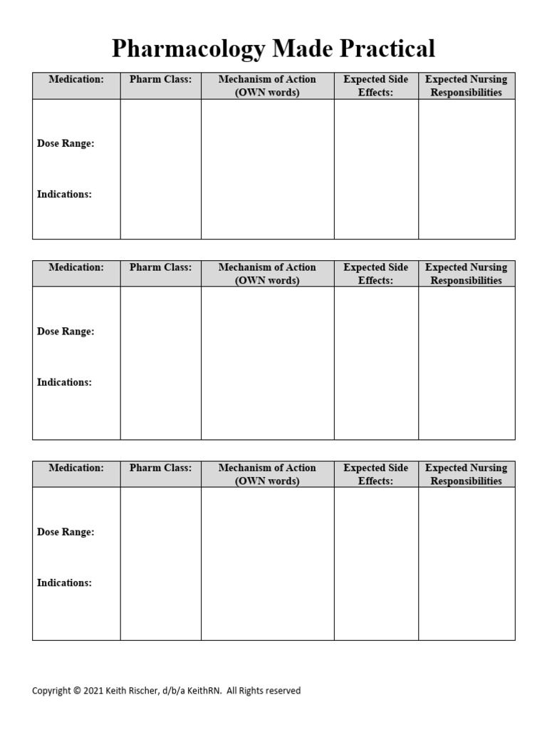 Medication Administration Sheet | PDF