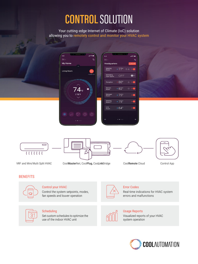 CoolAutomation Control Solution | PDF