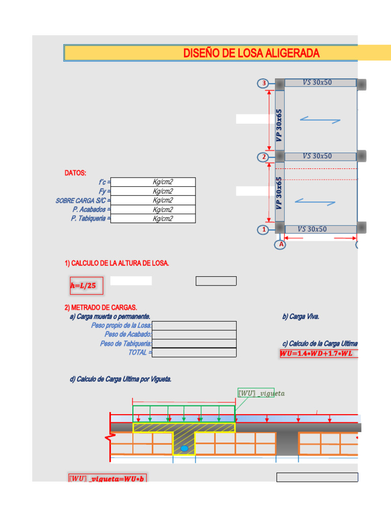©DISEÑO-DE-LOSA-ALIGERADA | PDF ©DISEÑO-DE-LOSA-ALIGERADA | PDF