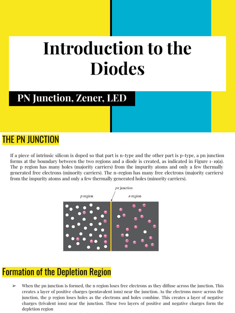Introduction to diodes Part 2 | Download Free PDF | P–N Junction | Diode