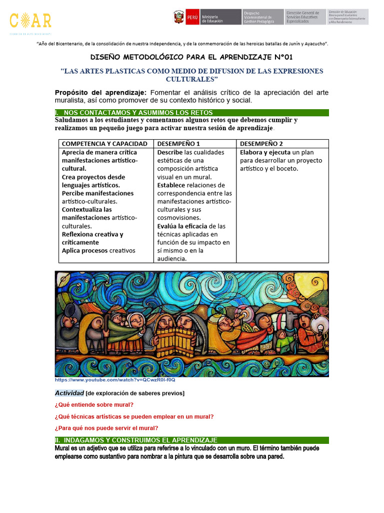 DMpa_1__4°___Artes_Visuales__2024[1] | Descargar gratis PDF | Las artes