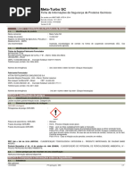 Ficha de Segurança: Bovéria-Turbo | PDF | Incêndios | Pesticida