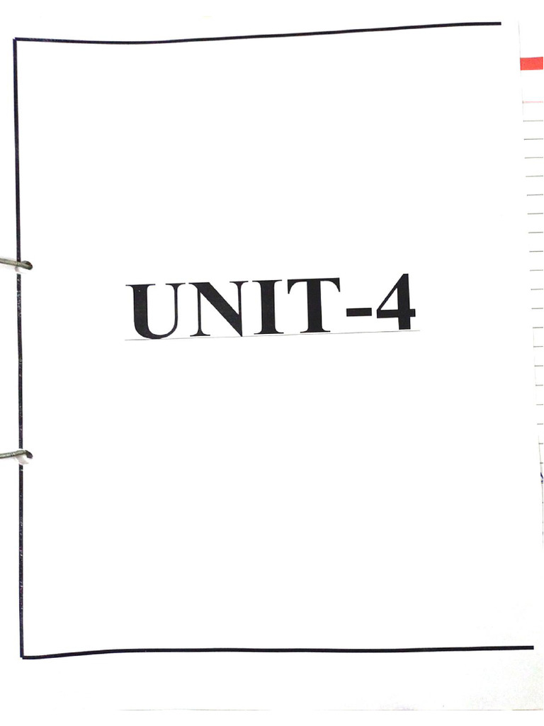 Itc Unit 04 | PDF
