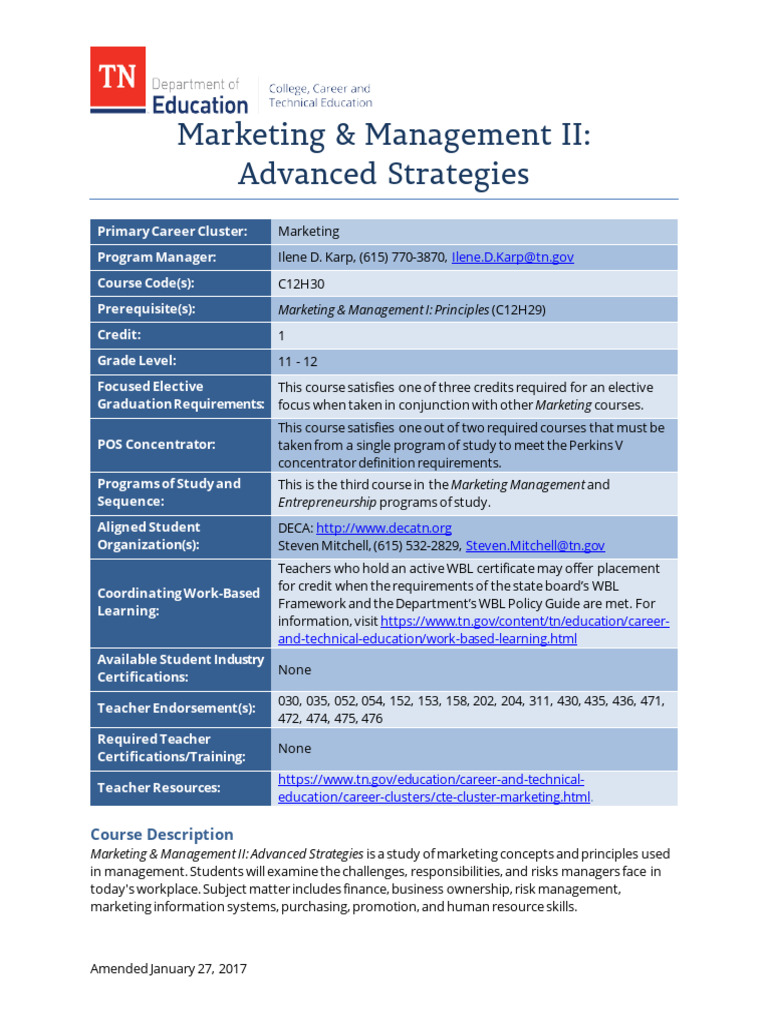 Cte STD Marketing II | PDF | Business Ethics | Marketing